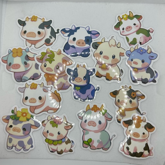 Design | 5 Cow Stickers | Poshmark